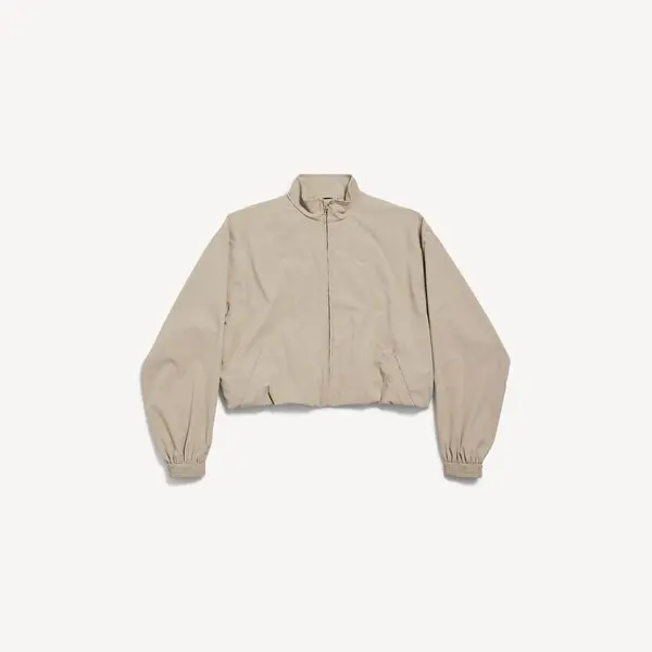 Balenciaga Folded Tracksuit Jacket - Beige