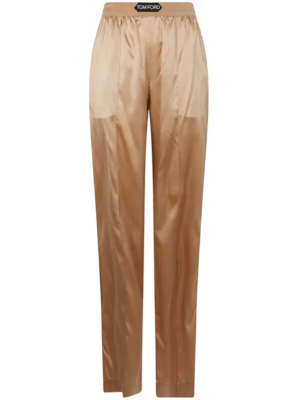 TOM FORD Woven Trousers - Beige