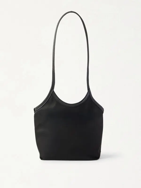 VALESQUE Cami Small Leather-trimmed Tote