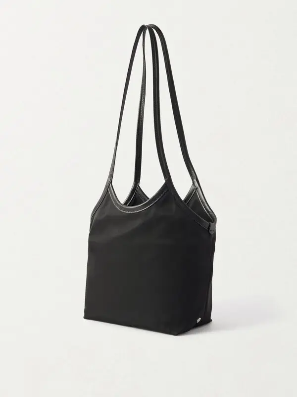VALESQUE Cami Small Leather-trimmed Tote