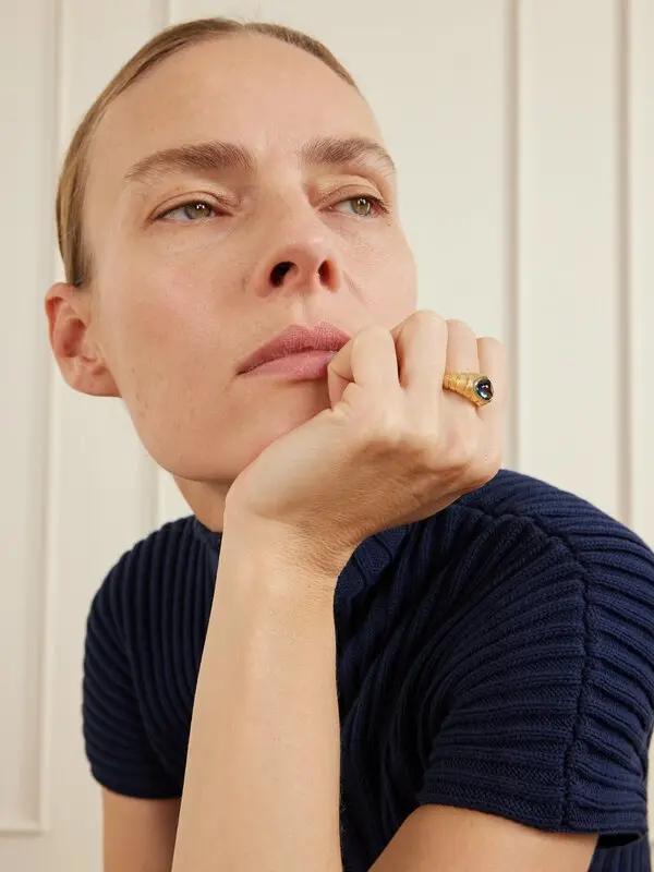 Marina B Timo 18-karat Topaz Ring