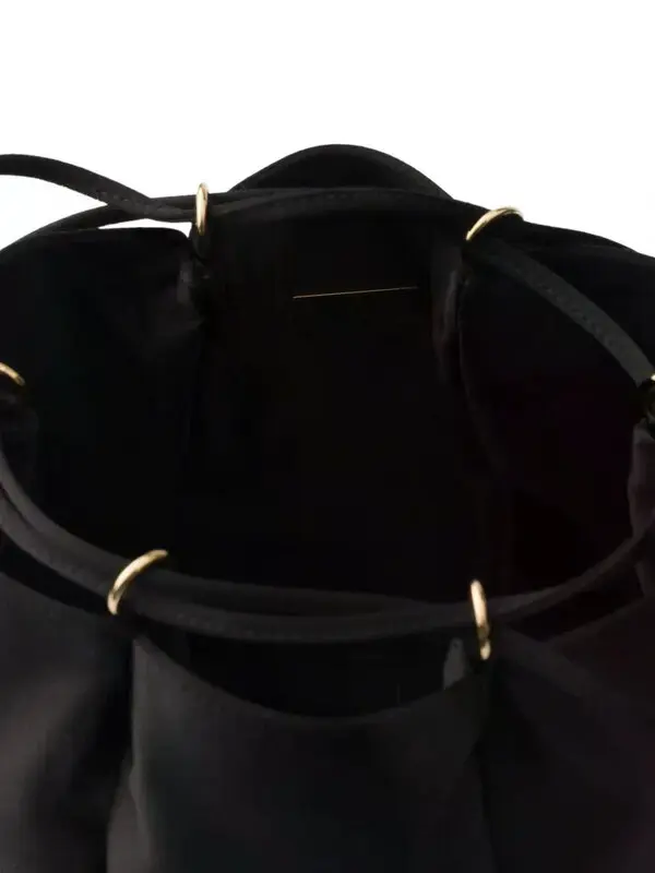 Prada Mini Satin Bucket Bag