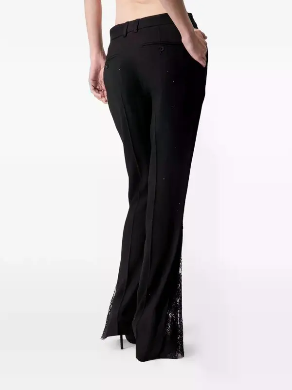 ARTICLE TEN Lace-detail Trousers