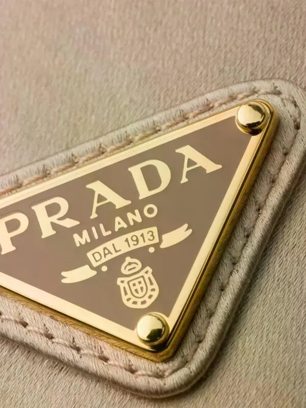 Prada Leather Mini Bag - Neutrals