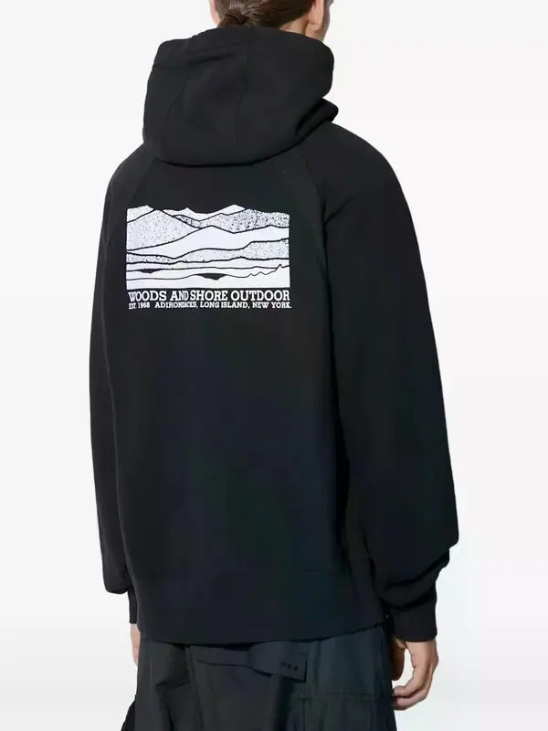 Engineered Garments Printed Hoodie
