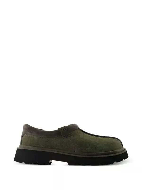 UGG Tasman Embossed Loafers - Green