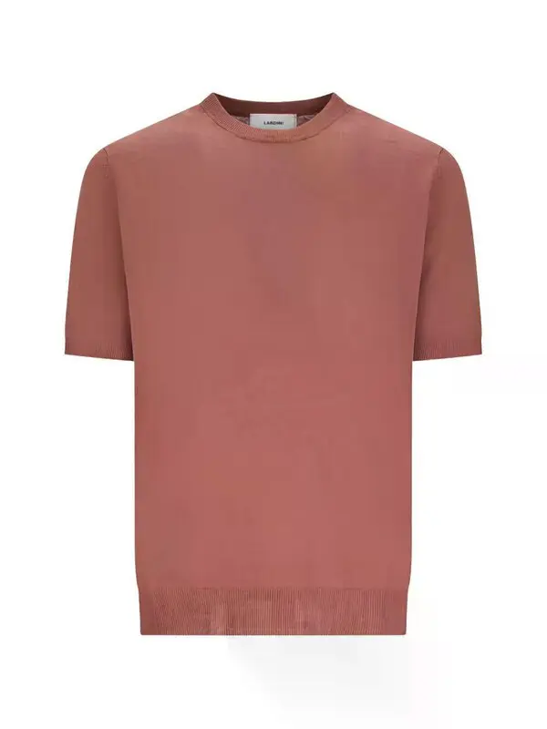 LARDINI Short-sleeve Knitted T-shirt