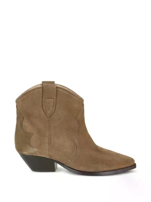 Isabel Marant Étoile Dewina Suede Ankle Boots - Brown