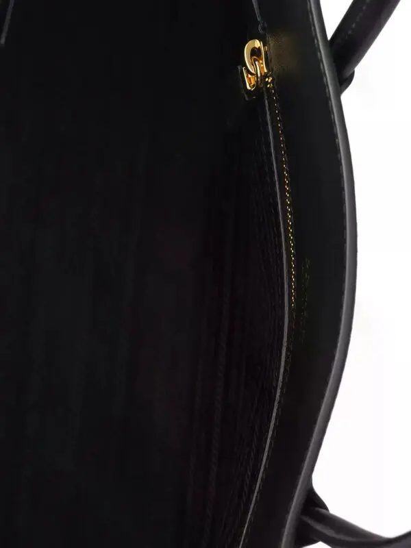 Prada Leather Tote Bag - Black