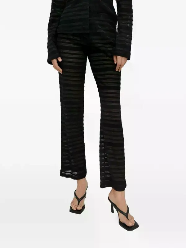 RÉSUMÉ Striped Flared Trousers
