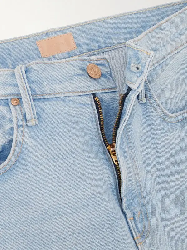 MOTHER The Half-pipe Hover Mid-rise Wide-leg Jeans
