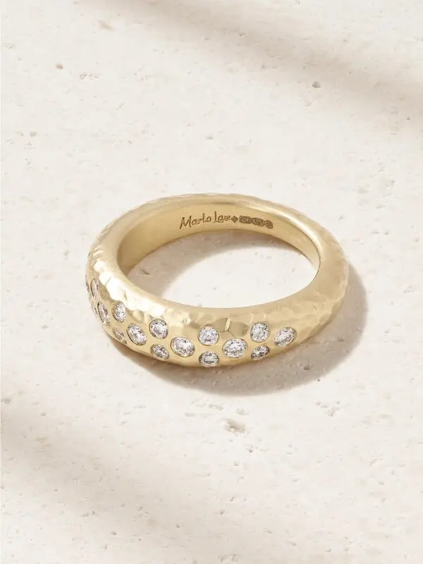 MARLO LAZ The Sire 14-karat Diamond Ring - Gold