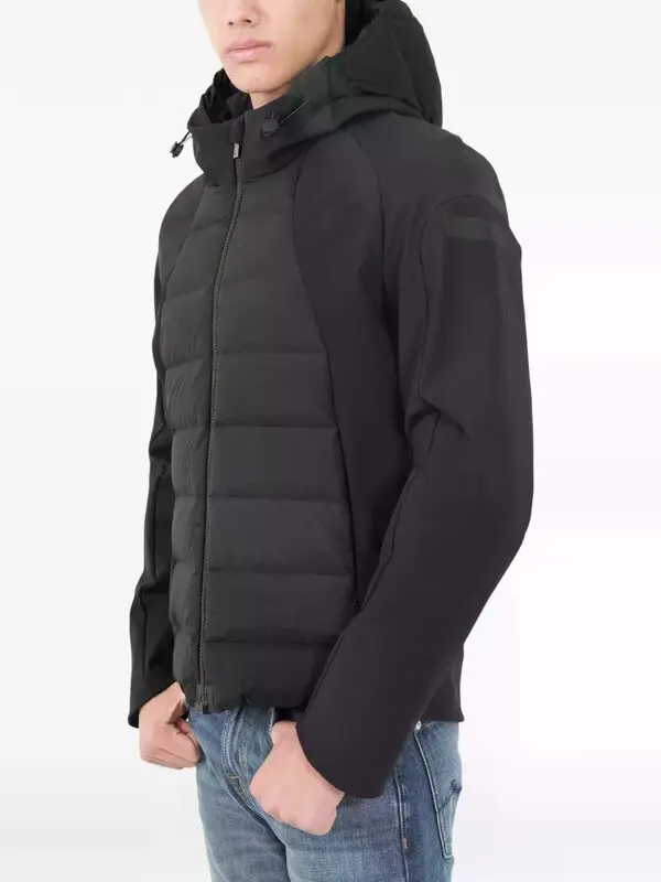 RRD Quilted Zip-up Hooded Jacket