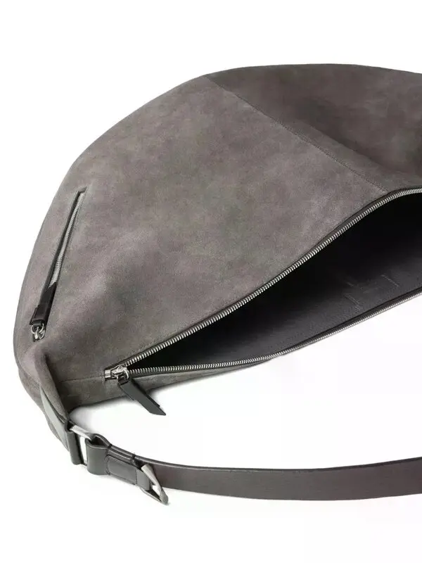 LEMAIRE Large Quiver Clip Shoulder Bag - Grey