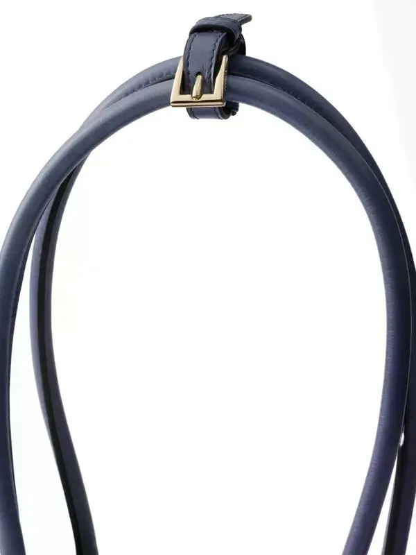 Prada Medium Bonnie Leather Tote Bag - Blue