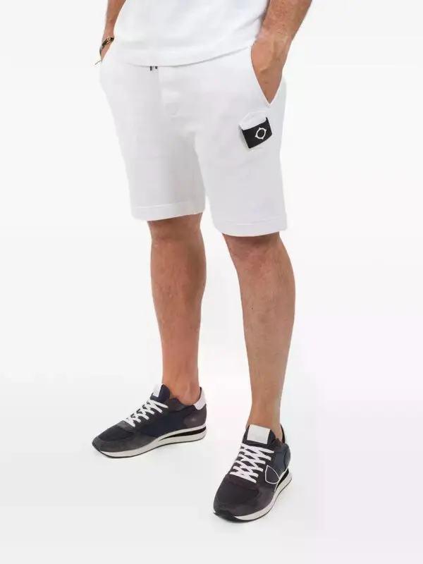 MA.STRUM Logo Patch Shorts