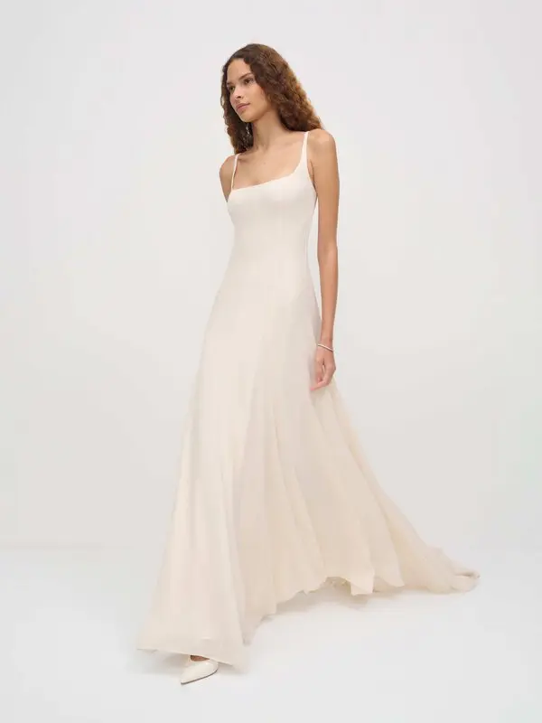 REFORMATION Sirinda Maxi Dress - Ivory
