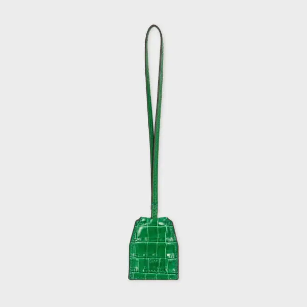 Paul Smith Croc-emboss Leather Keyring