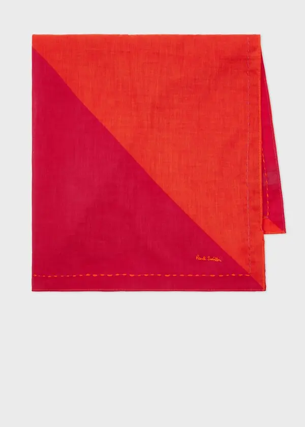 Paul Smith And Red Bandana Scarf