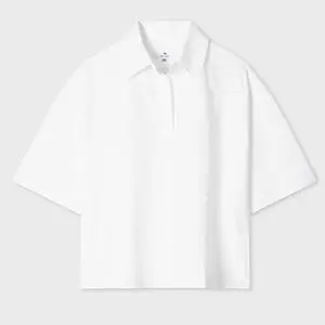 Paul Smith Cotton Embroidered Short Sleeve Shirt