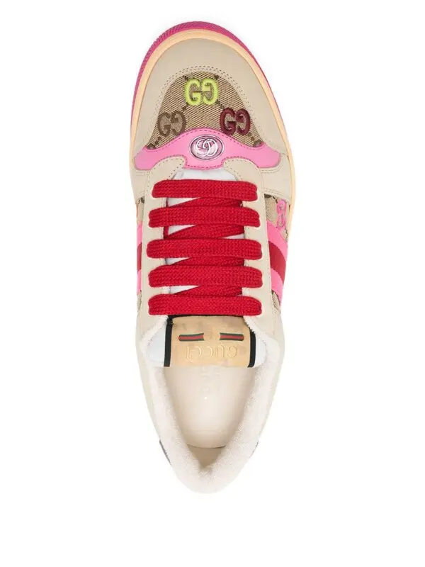 Gucci Screener Leather Sneakers