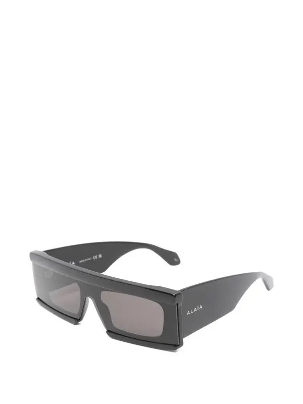Alaïa Mask Sunglasses - Black