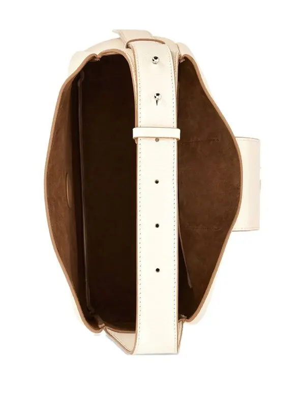 Hogan Leather Hobo Bag - White