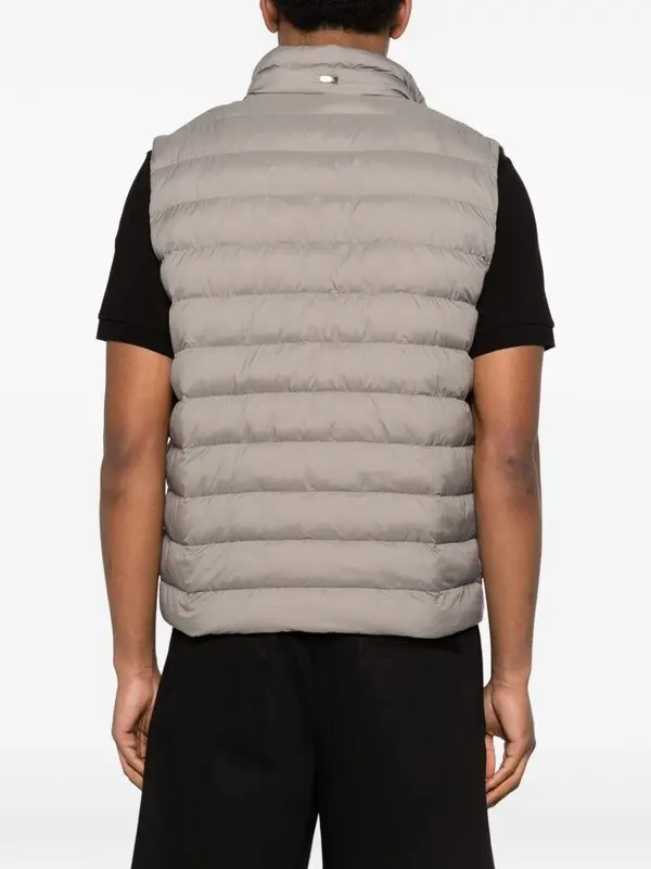 Herno Nylon Down Vest - Grey
