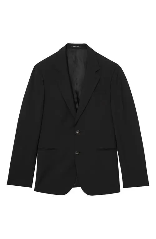 REISS Wool-blend Sport Coat - Black