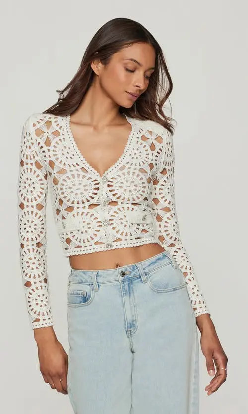 Generation Love Melody Crochet Cardigan