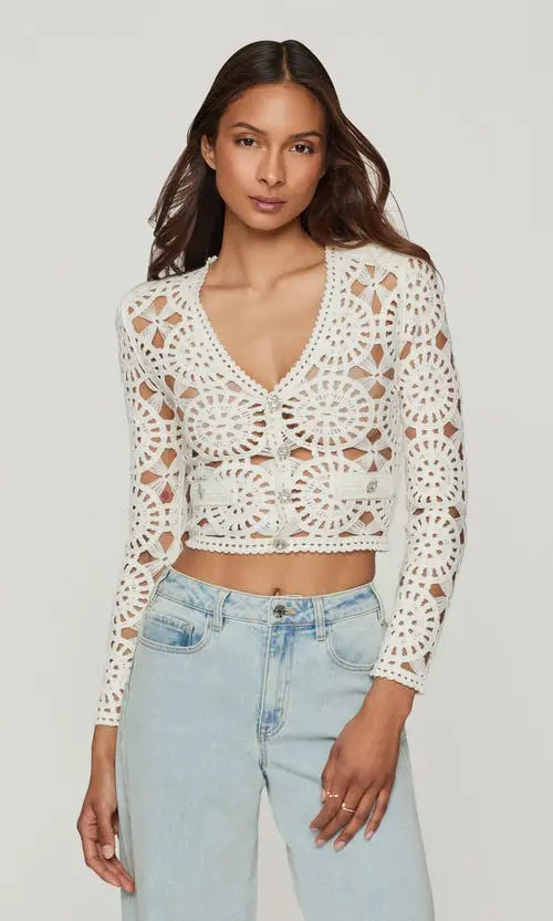 Generation Love Melody Crochet Cardigan