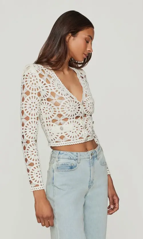 Generation Love Melody Crochet Cardigan