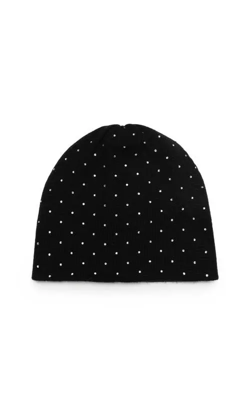 Generation Love Norah Crystal Beanie - Black