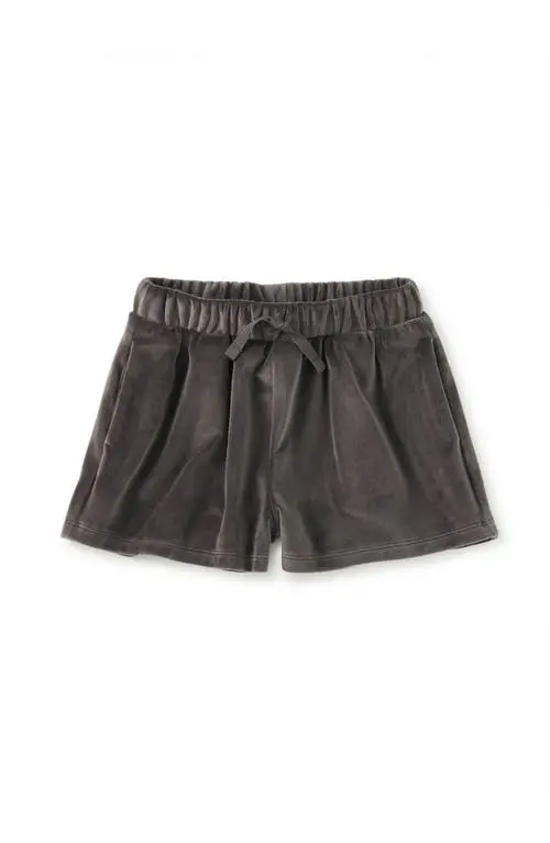 TEA COLLECTION Velour Comfy Shorts - Pepper