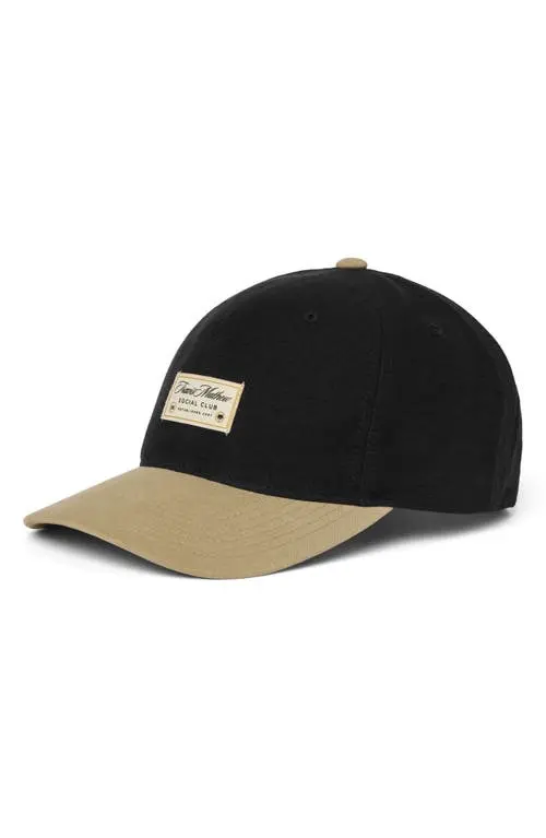 Travis Mathew Social Club Snapback Cap - Black