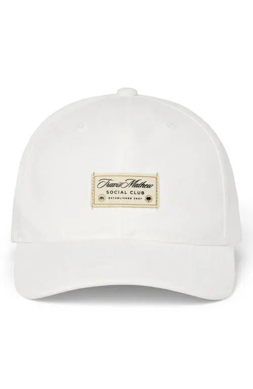 Travis Mathew Social Club Snapback Cap