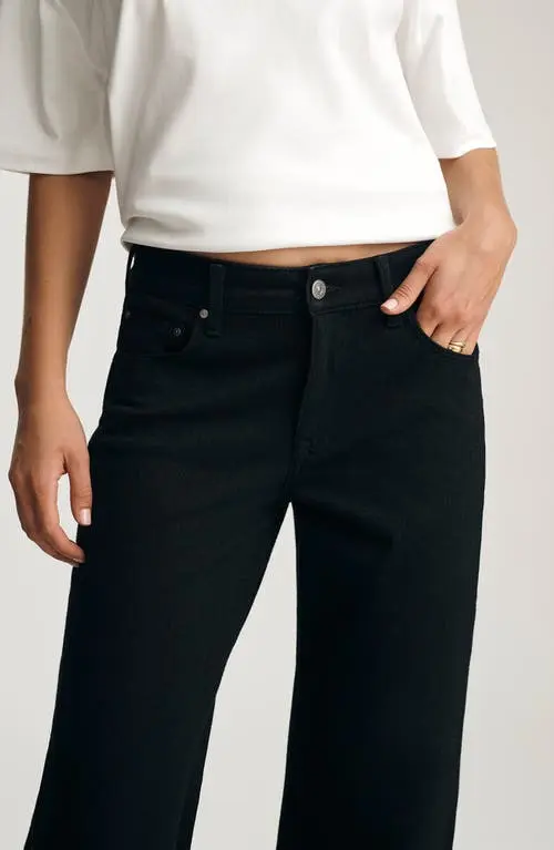 MAVI Sabrina Wide-leg Jeans - Black Move