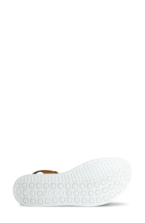 Ecco Soft Three Strap Sandal - Lion