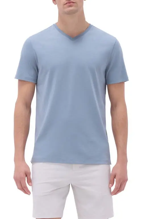 Bugatchi Holden Pima Cotton T-shirt - Shark