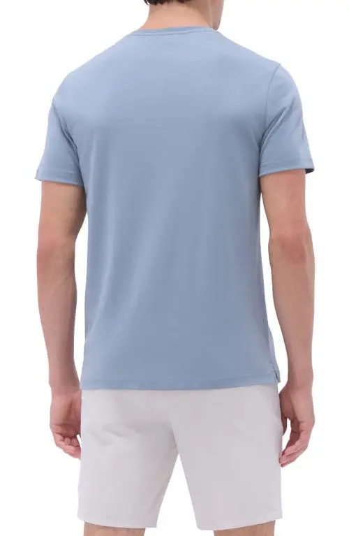 Bugatchi Holden Pima Cotton T-shirt - Shark