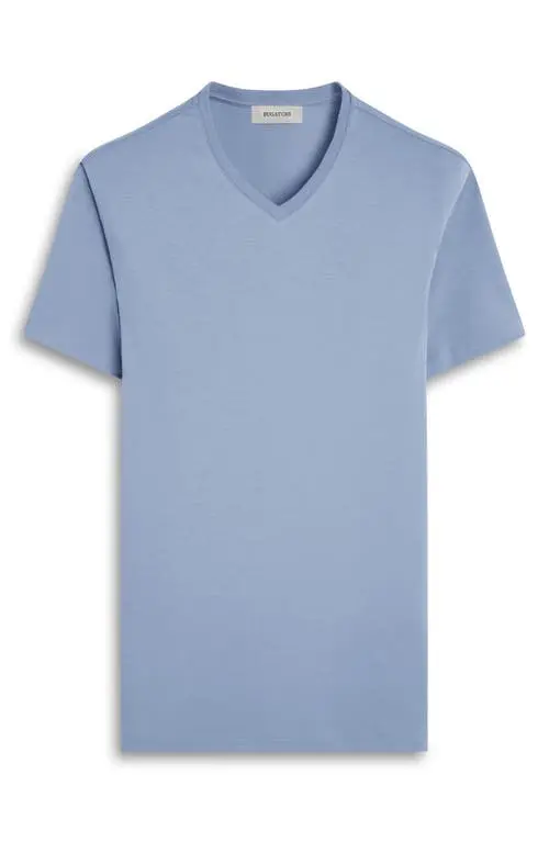 Bugatchi Holden Pima Cotton T-shirt - Shark