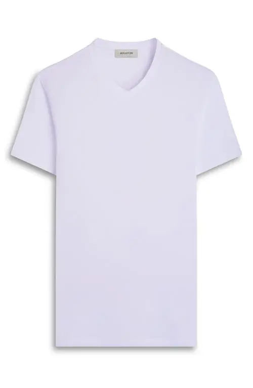 Bugatchi Holden Pima Cotton T-shirt - White
