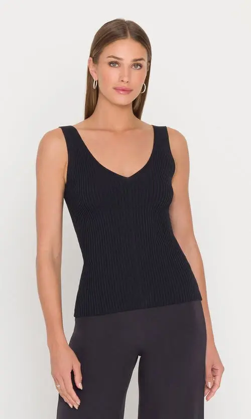 Generation Love Andie Sweater Tank - Black