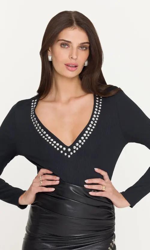Generation Love Nolan Studded Top