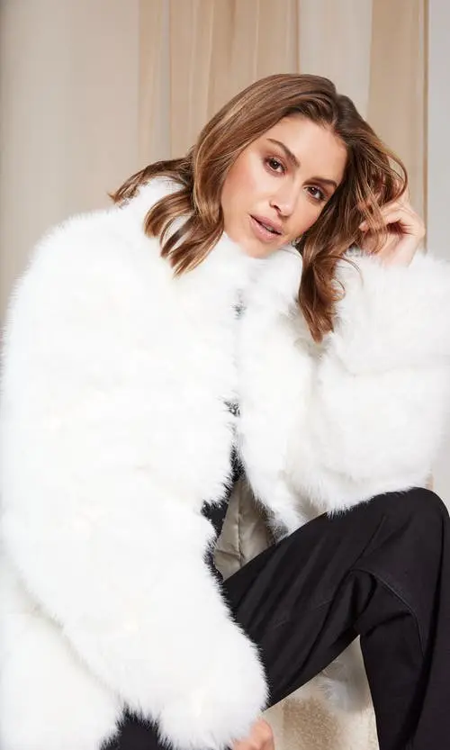Generation Love Louisa Faux Fur Jacket
