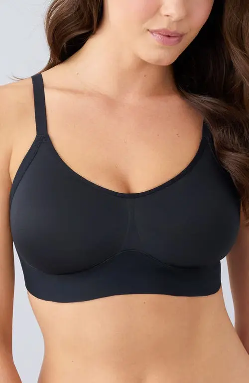Wacoal Lounge Easy Like Sunday Wire Free T-shirt Bra - Black
