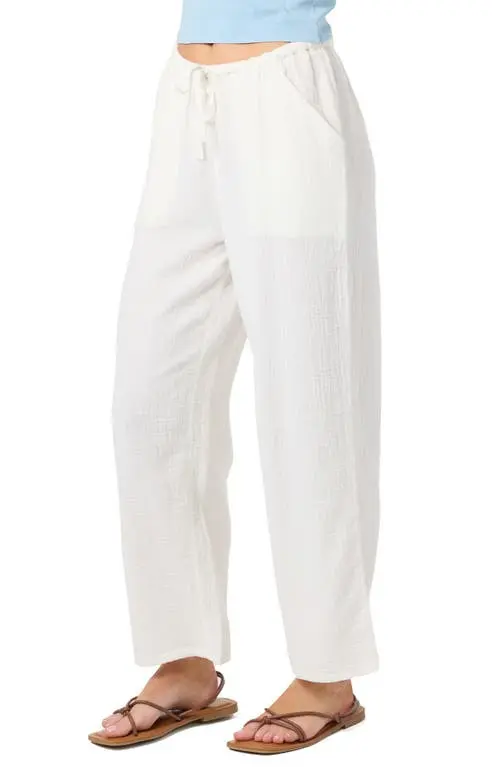 O'Neill Cotton Gauze Wide Leg Pants