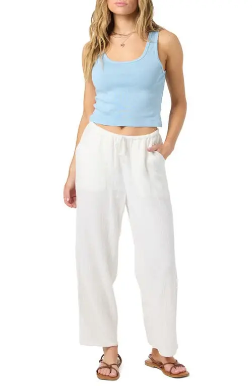 O'Neill Cotton Gauze Wide Leg Pants