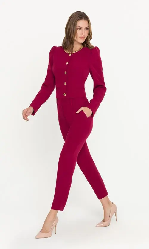 Generation Love Tula Crepe Pants - Red