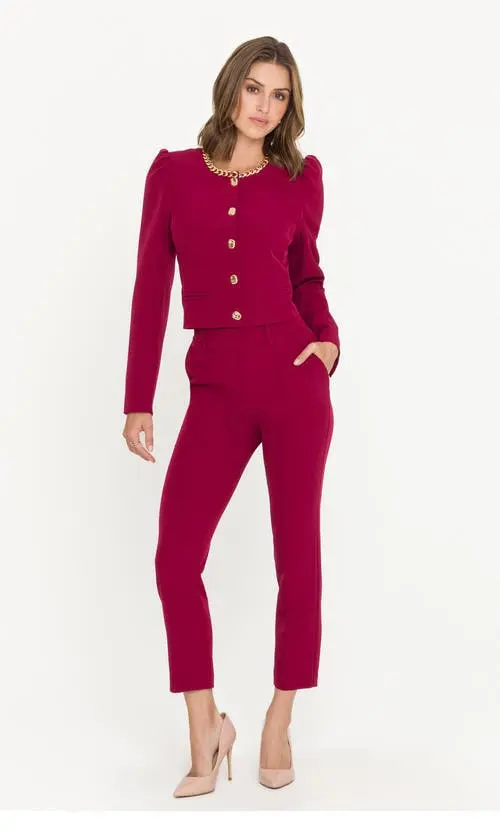 Generation Love Tula Crepe Pants - Red